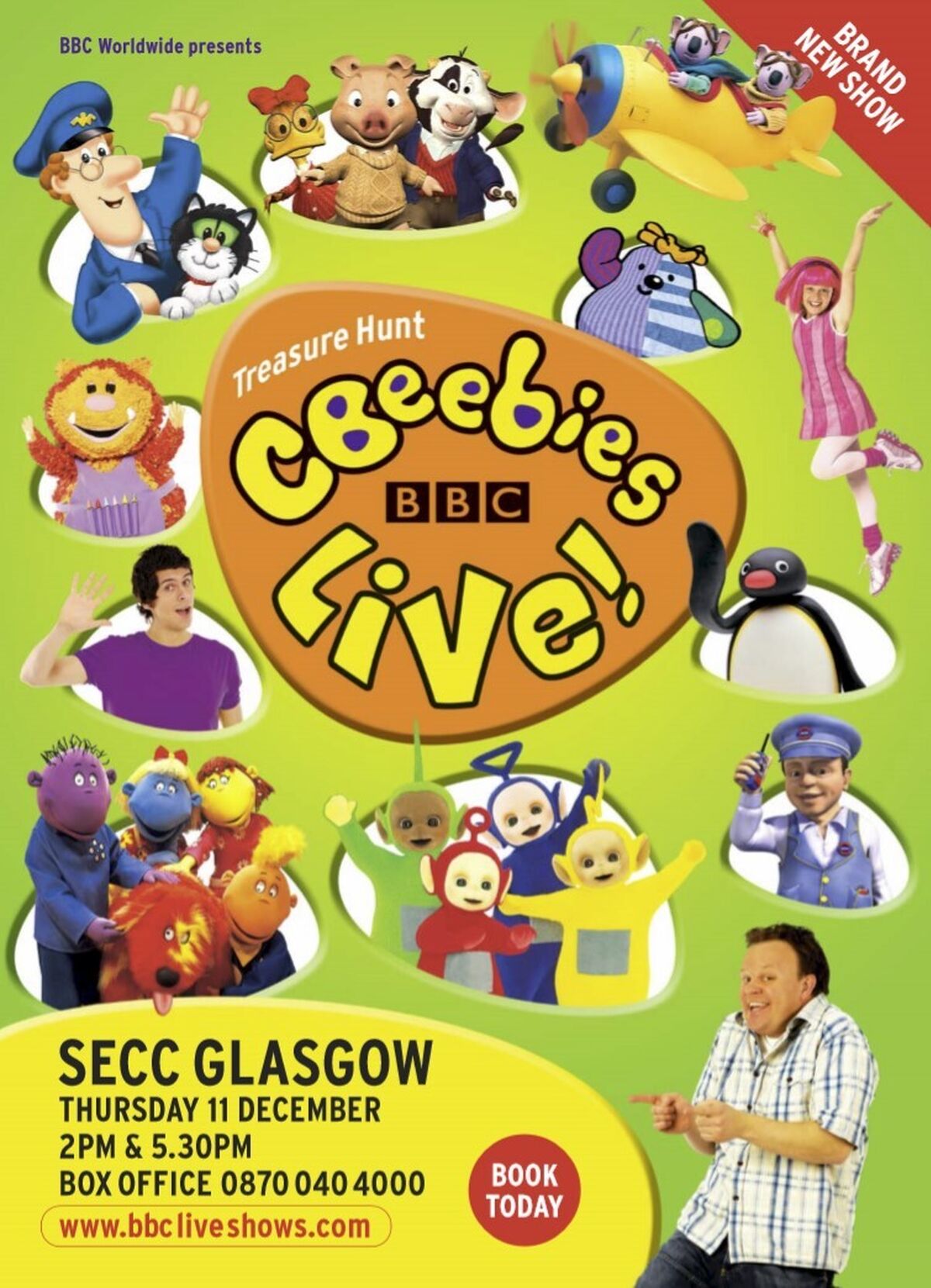 CBeebies Live - Treasure Hunt (2008) | Dressing Room 5